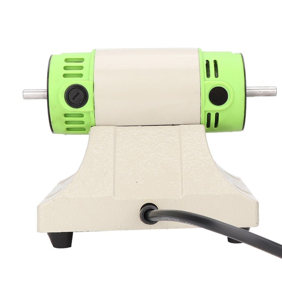 Desktop Double Head Bench Polisher Grinder Jewelry Polishing Buffer ...