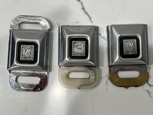Vintage GM RCF-67 Seat Buckles (3) | eBay