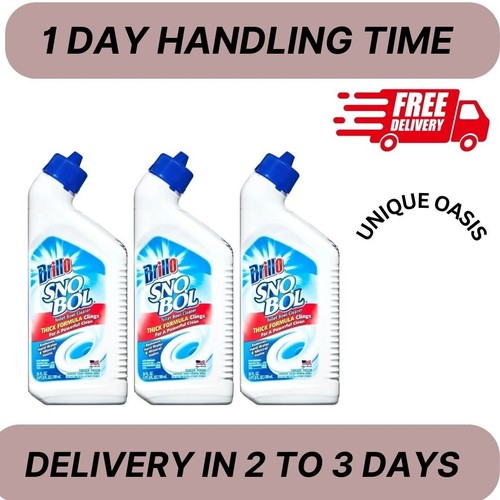 3 pack Brillo Sno Bol Toilet Cleaner, 24 Ounce.. 70881322249| eBay