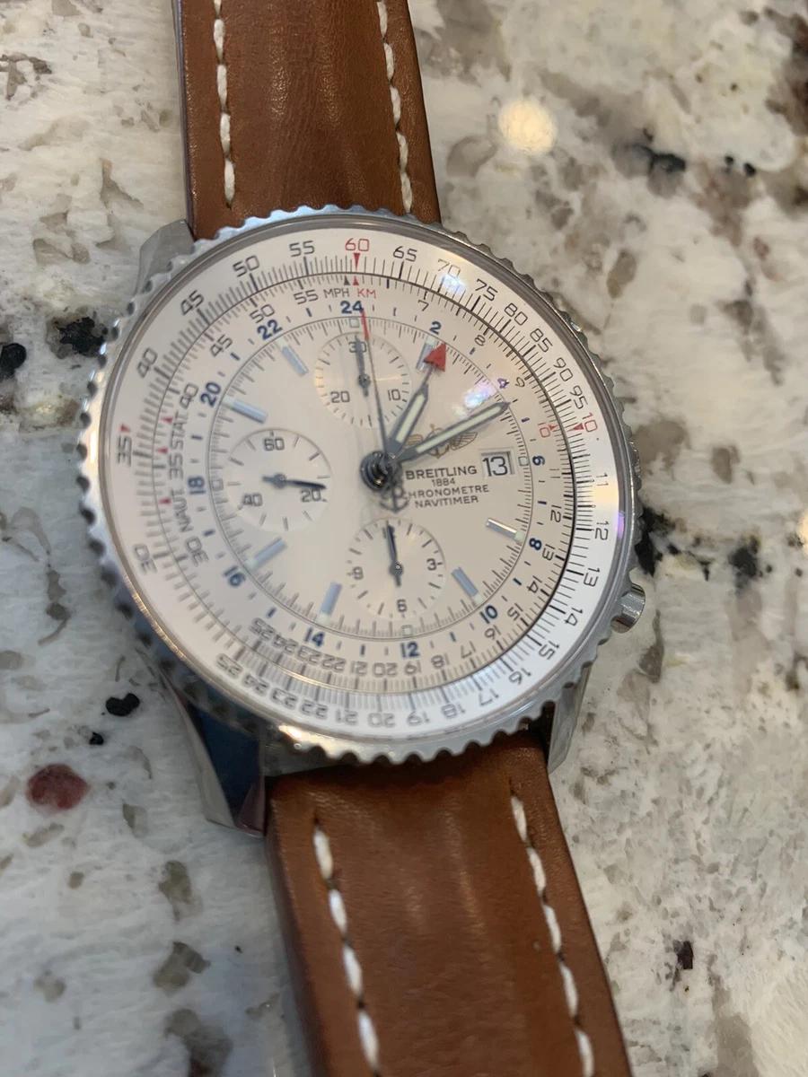 Breitling Navitimer World White