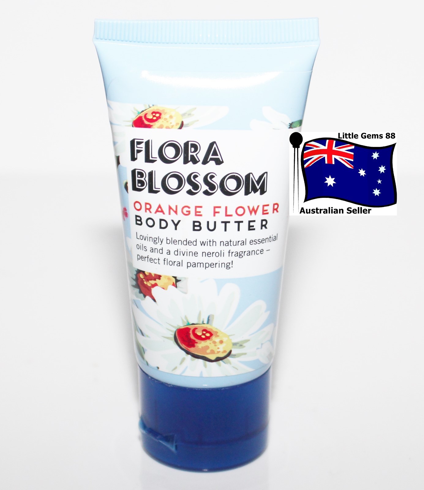 FLORA BLOSSOM * Orange Flower * BODY BUTTER 50ML TRAVEL SIZE FOR BAGS ...