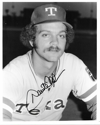 DAVID CLYDE Autographed Signed 8 x 10 Baseball VINTAGE Photo Texas ...