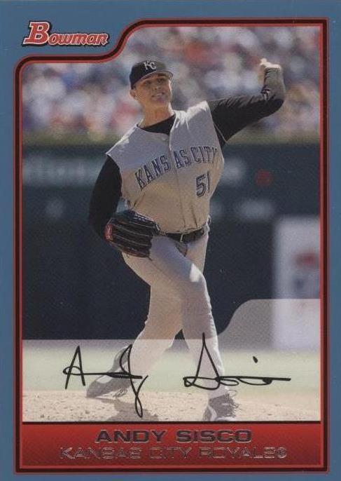 2006 Bowman - Andrew Sisco #79 Blue /500 for sale online | eBay