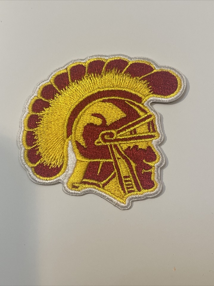 USC SOUTHERN CAL TROJANS Vintage Embroidered Iron On Patch 2.5” X 2.5” | eBay