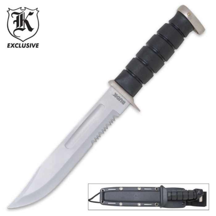 Marine Combat Drop Point Survival Knife NEW BK510 | eBay