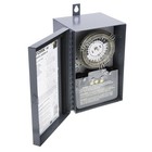 24 Hour Cycle Timer 20A 120/208-277V Spdt Outdoor Metal Enclosure | eBay