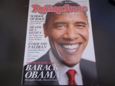 Barack Obama - Rolling Stone Magazine 2008 | eBay