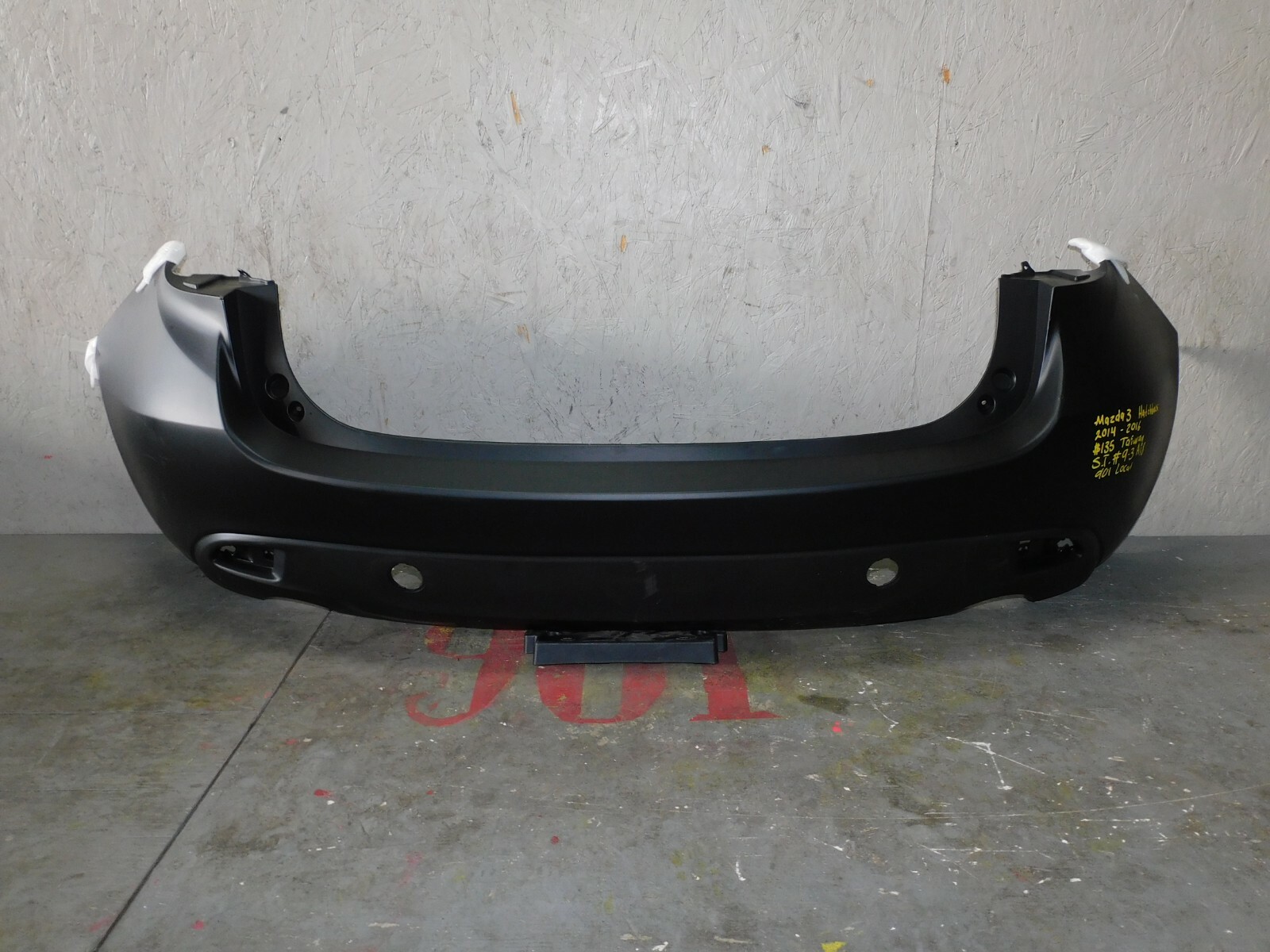 2014 2016 MAZDA 3 HATCHBACK REAR BUMPER COVER | eBay
