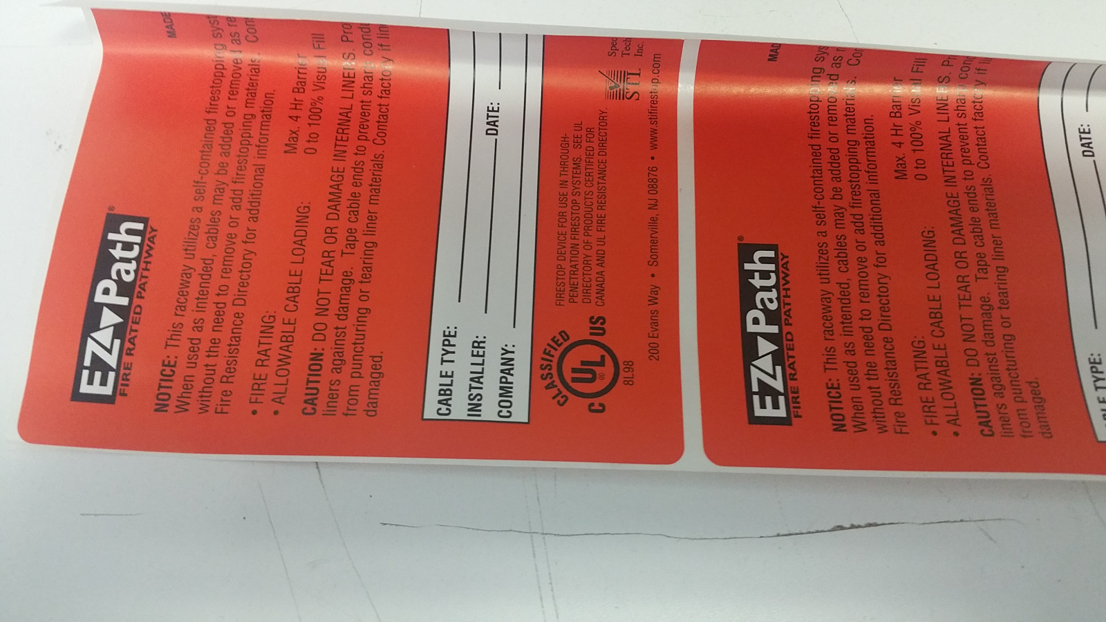 EZD22 EZ-Path Fire-Rated Pathway Kits EZD22 Specified Technologies ...