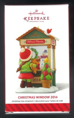 2014 Hallmark Christmas Window Craft Shop 12th in Series Club Member ...