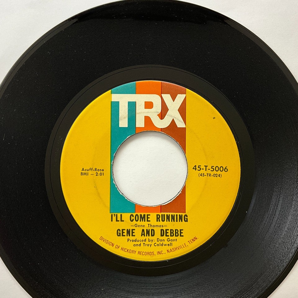 Gene And Debbe, Playboy / I'll Come Running, 7" 45rpm, Vinyl VG+ | eBay