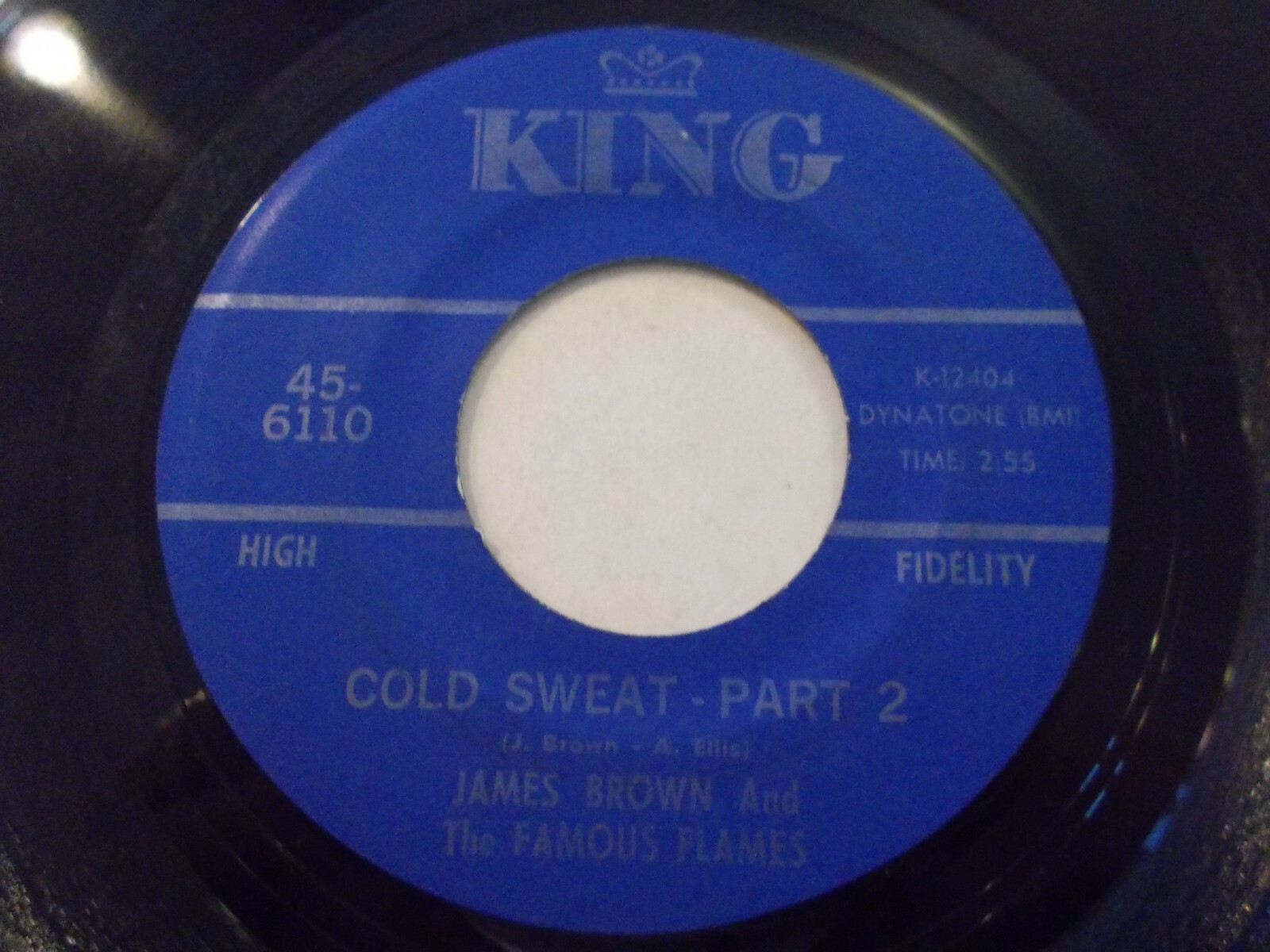 James Brown Cold Sweat Part I & II 45 1967 King Vinyl Record | eBay