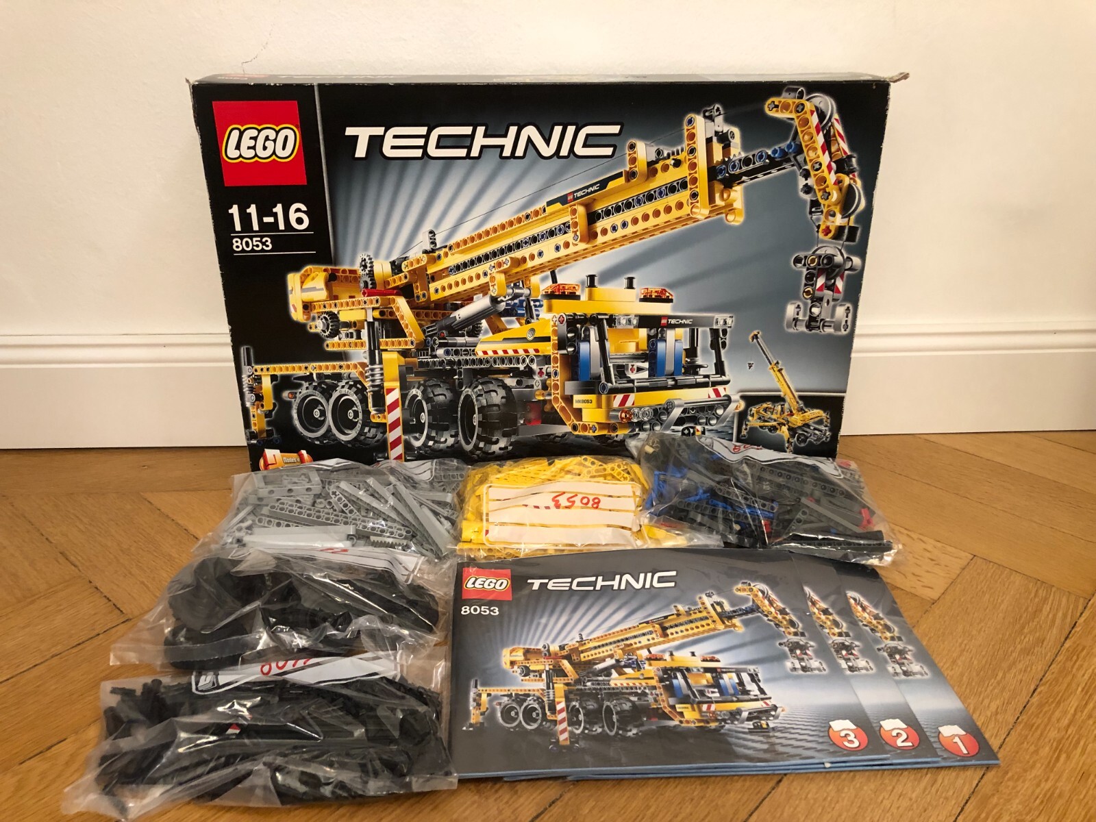 LEGO 8053 Mobile Crane Technic Mobiler Kran | 100% complete ...