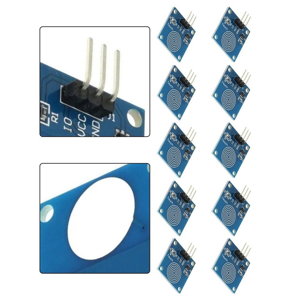20pcs TTP223 Capacitive Touch Sensor Modules for Smart For home ...