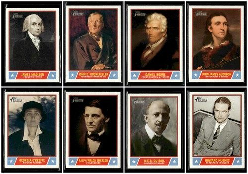 Emerson Madison Boone 2025 Topps Heritage Notable Americans 8 Cards ...