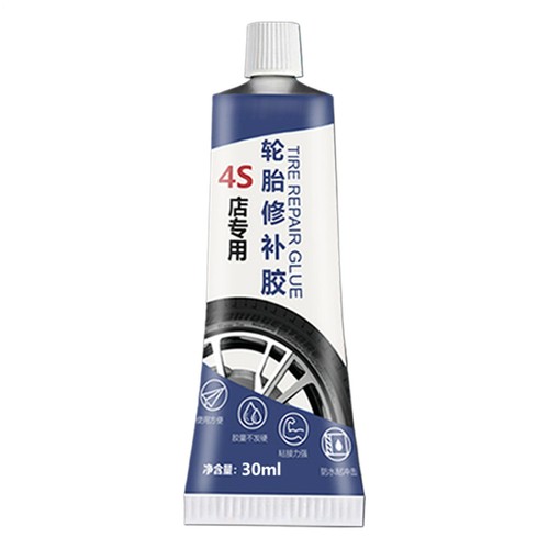 Car Tire Sidewall Repair Glue 30ml Tire Patch Glue Effective Tire Plug ...