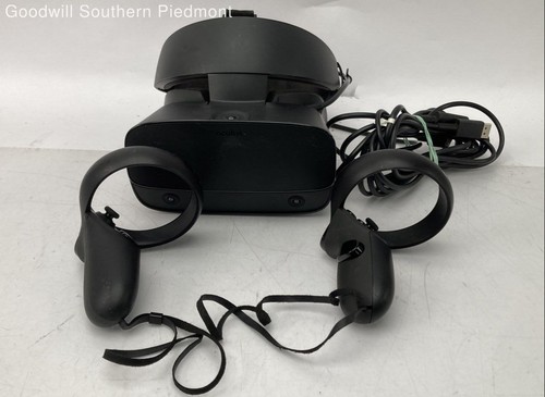 Meta Oculus Rift S PC Virtual Reality Headset Bundle with Controllers ...