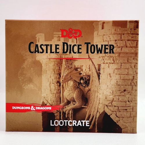 2019 Loot Crate Dungeons and Dragons Castle Dice Tower New In Sealed Box | eBay