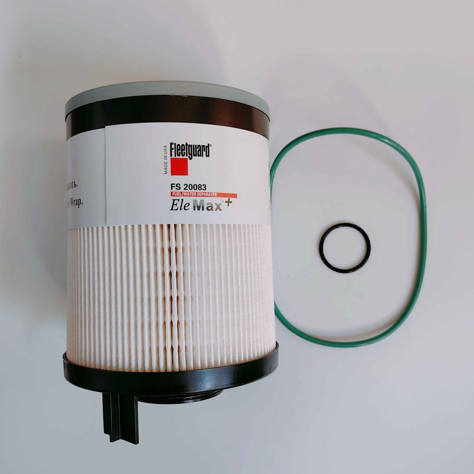 6 FS20083 Fleetguard Fuel Water Separator Filter For Cummins ISX DD13 ...