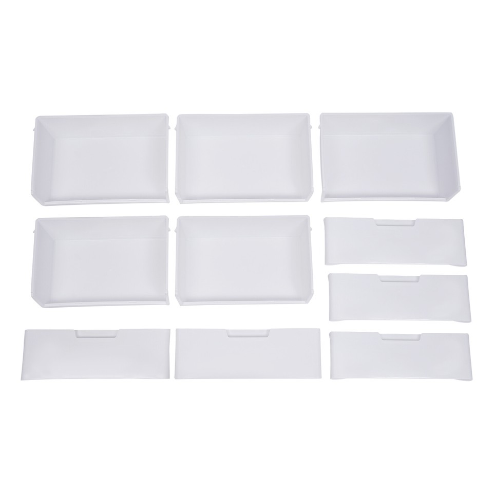 5 Drawers Plastic Storage Cabinet Detachable Drawer Tower Case Clothes ...