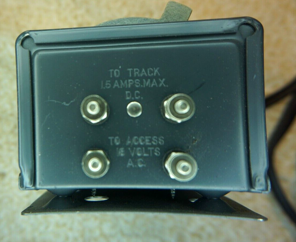 Vintage AC Powered Ho Scale Toy Train Transformer Louis Marx & Co. U.S ...