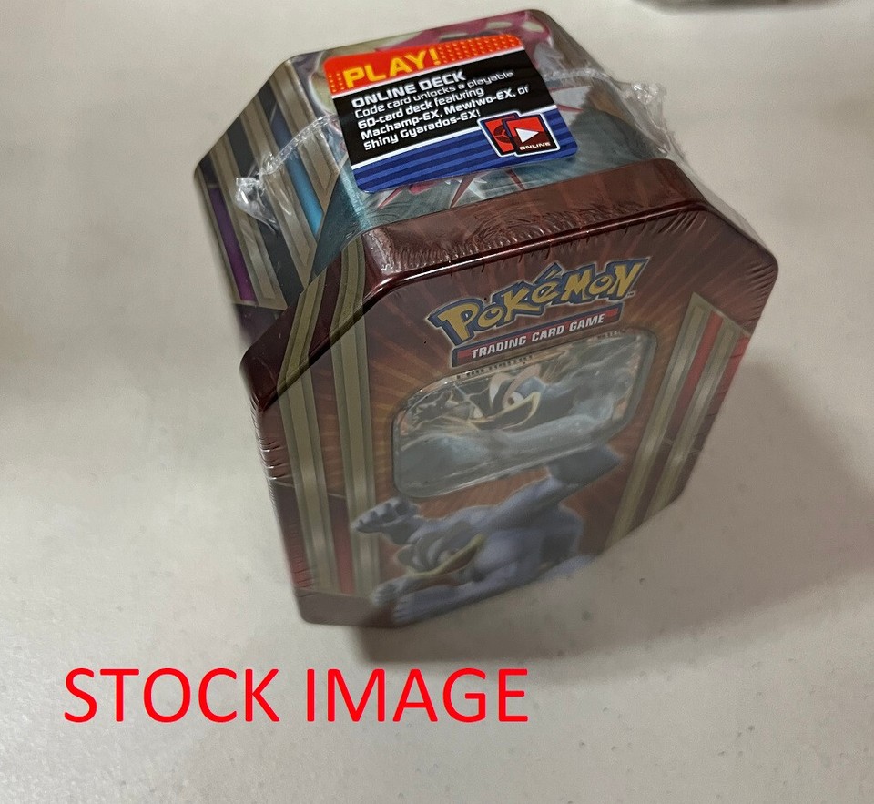 POKEMON 2016 XY Triple Power Machamp EX - Factory Sealed Collector Tin ...