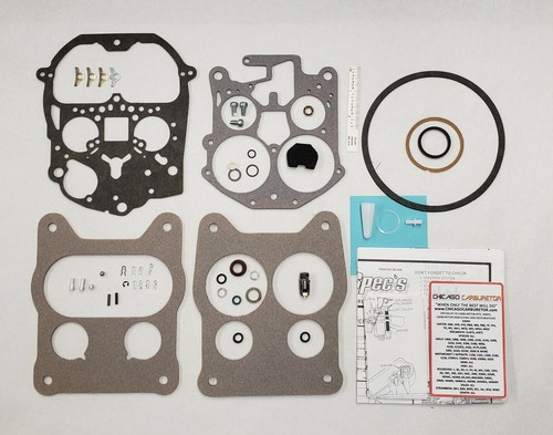 1980-84 CARB KIT ROCHESTER Q-JET 4 BARREL PONTIAC 301 305 307 350 ENG ...