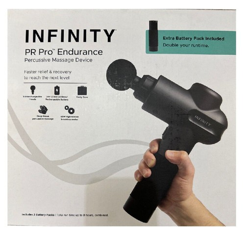 INFINITY PR PRO ENDURANCE PERCUSSIVE MASSAGE DEVICE BLACK | eBay