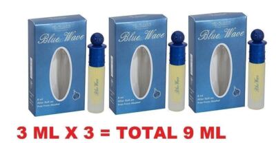 Wholesale Top Quality 3 ml al nuaim blue wave perfume(pack of 3)total ...