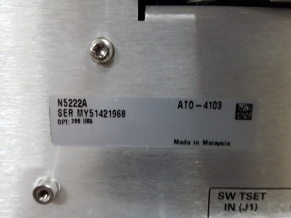 Keysight N5222A: 26.5GHz PNA Network Analyzer (Opt. 200 P02, with ...
