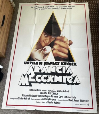Clockwork Orange Italian print 39x55 Poster Original | eBay UK