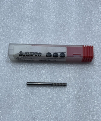 Accupro 4FL EM ACCUPRO 1/8x1/8x1/2x1-1/2 Square End Mill 07765522 ...