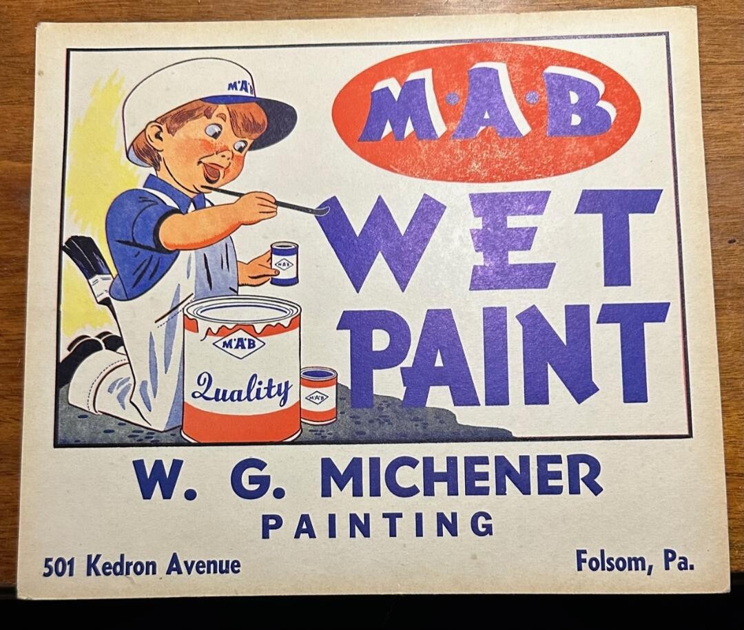 Mab Paint Color Chart Vintage M. A. B. Paint Stores Color Quest