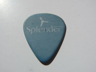 Splender Band Blue Vintage Concert Tour Issued Guitar Pick | eBay