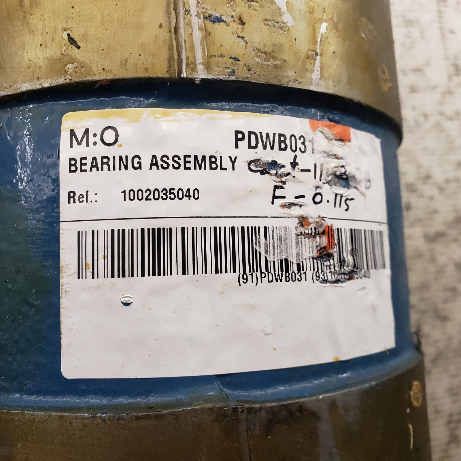 PDWB031 M:O Bearing Assembly Metso | eBay