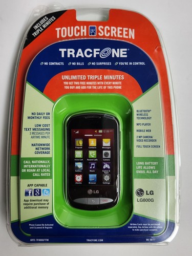 TRACFONE LG 800G Cellular Phone New | eBay