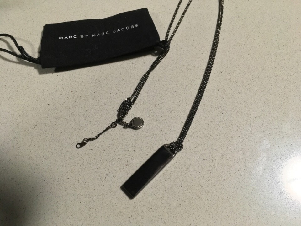 MARC JACOBS STANDARD SUPPLY WORKWEAR ID TAG ~HEMATITE ~ NWT | eBay