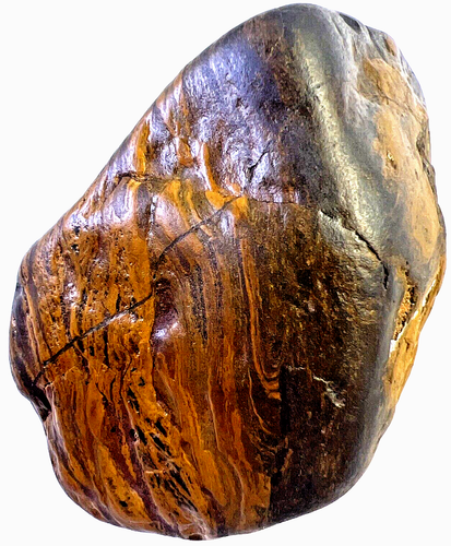 WYOMING Banded Iron Formation Tiger Ironstone GENESIS Mormon SEER STONE ...