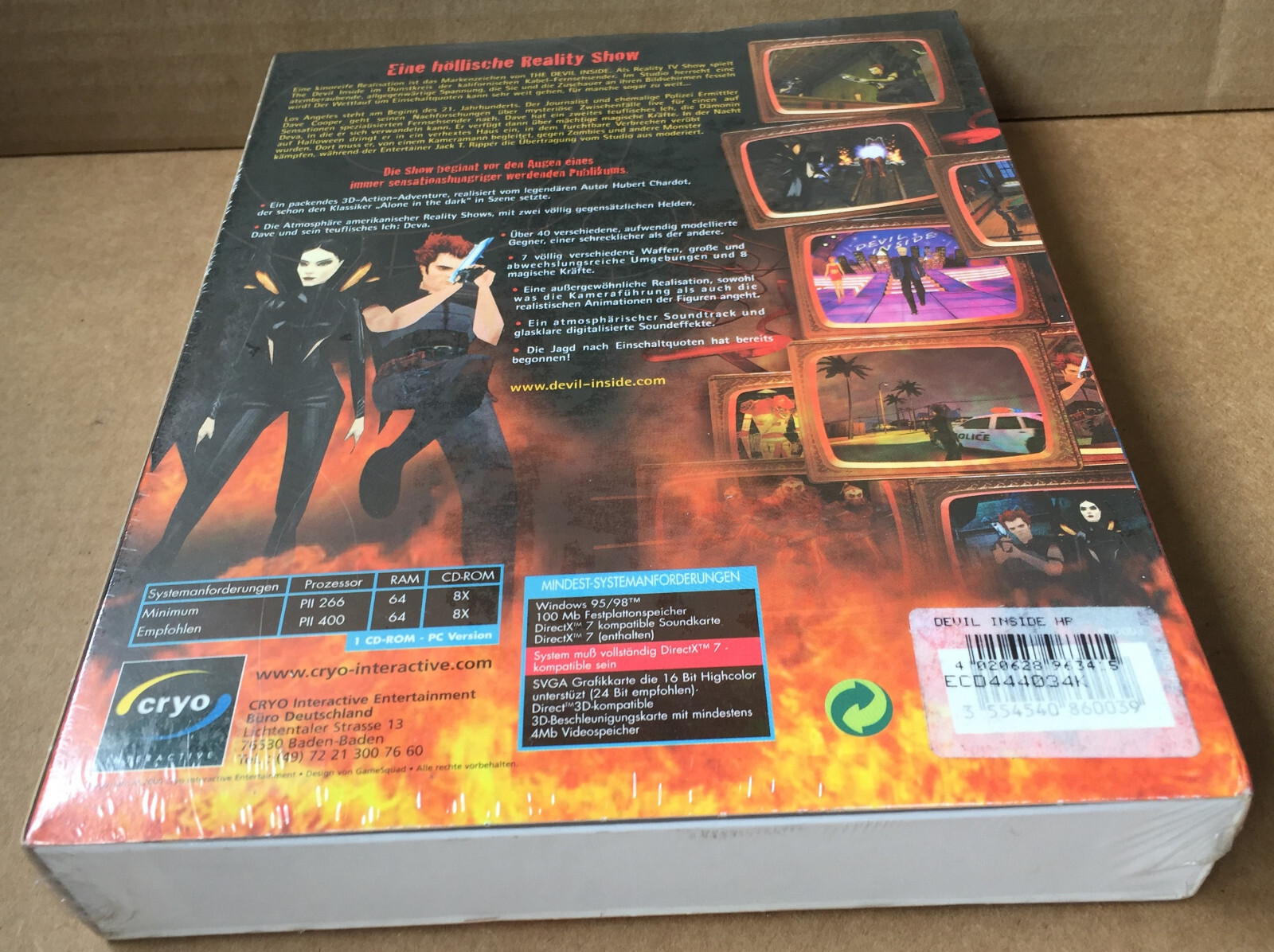 The Devil Inside PC CD-ROM Big Box NEU | eBay