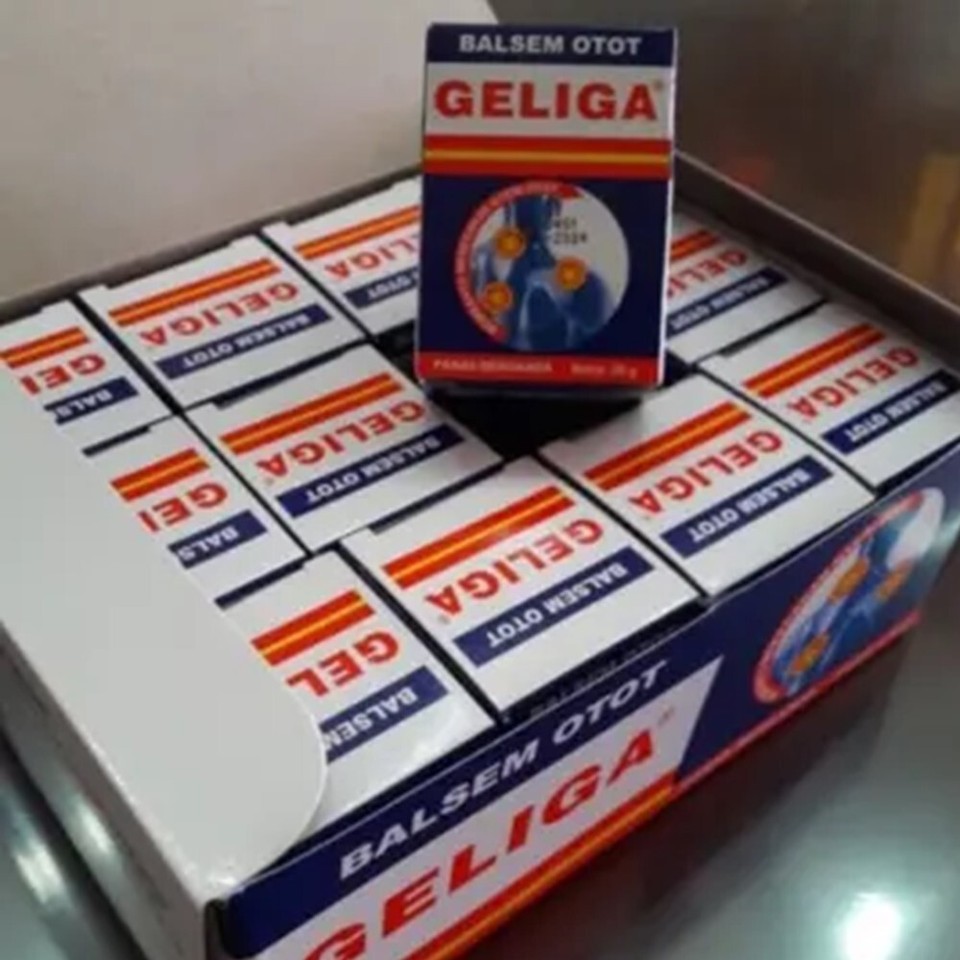 Geliga Muscular Balm Balsem Otot 20g Neck Muscle Pain Relief Free ...