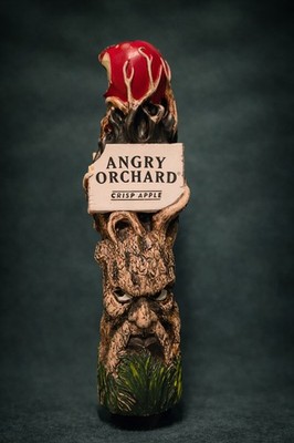 Angry Orchard Bar Tap Handle Crisp Apple Cider Mad Tree 11" Draft Man ...