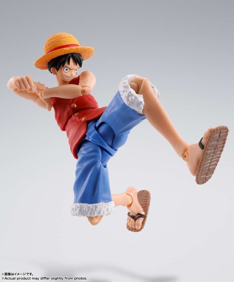 Bandai One Piece Monkey D. Luffy Romance Dawn S.H. Figuarts | eBay