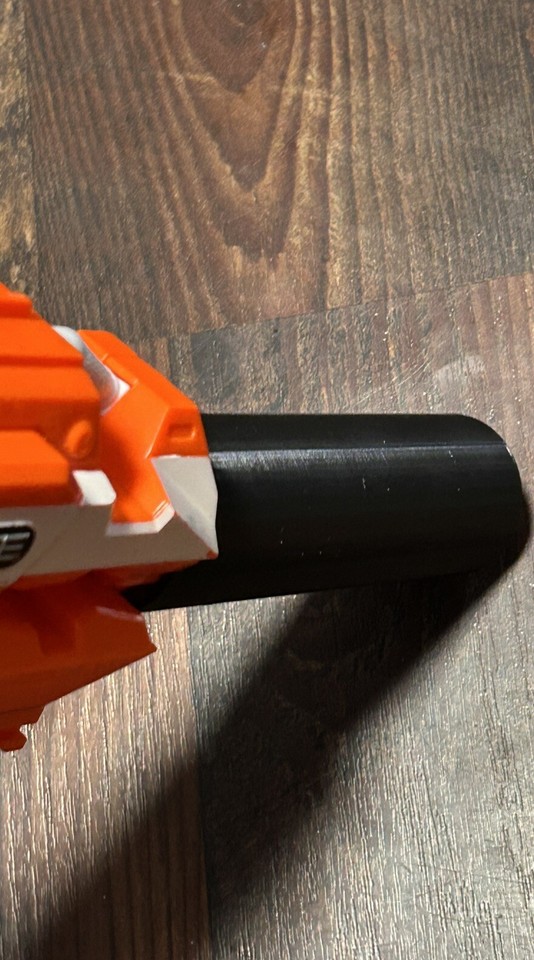 Fits Nerf N-Strike Stryfe Gun Silencer Barrel FITS ALL NERF WITH TWIST LOCK | eBay