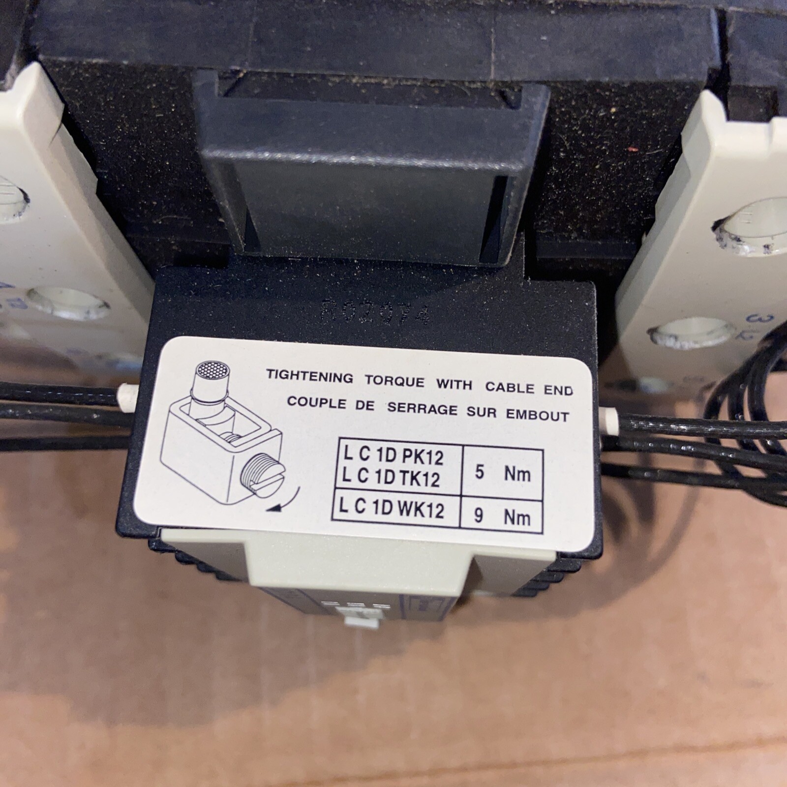 Telemecanique LC1DWK12 92A 600V 3P Contactor with 110/120VAC Coil ...