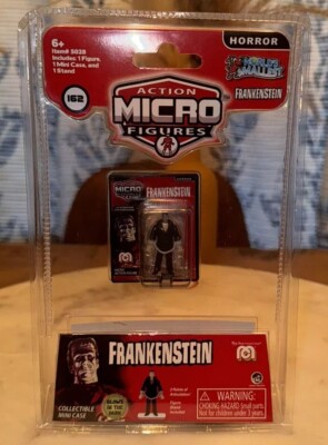 World's Smallest Action Micro Figures #162 FRANKENSTEIN Horror Glows in ...