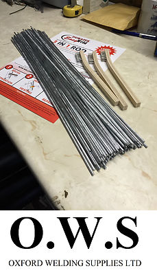 100 x Aluminium Welding Brazing Low Temp Durafix Easyweld UK Rods ...