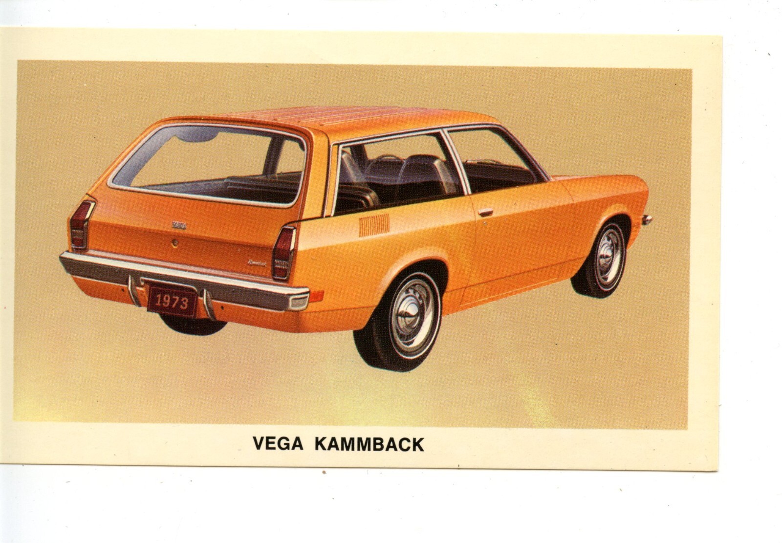 Chevrolet 1970's Vega Kammback Car-Vintage Advertising Postcard | eBay