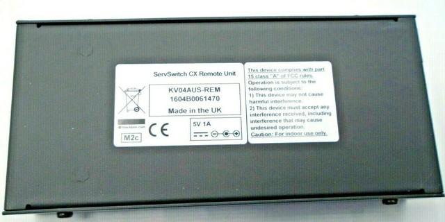 Black Box ServSwitch CX Remote USB Unit KV04AUS-REM for sale online | eBay