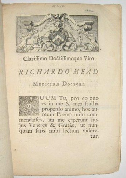 Girolamo FRACASTORO. Syphilis. Sive Morbus Gallicus. Londini 1720 | eBay