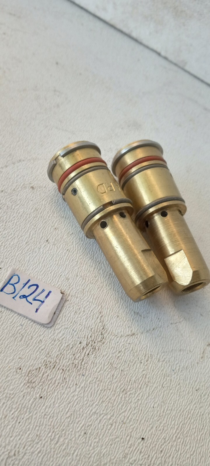 BERNARD 4635 GAS DIFFUSER HEAD ASSEMBLY 600A LONG TIP SET OF 2 | eBay